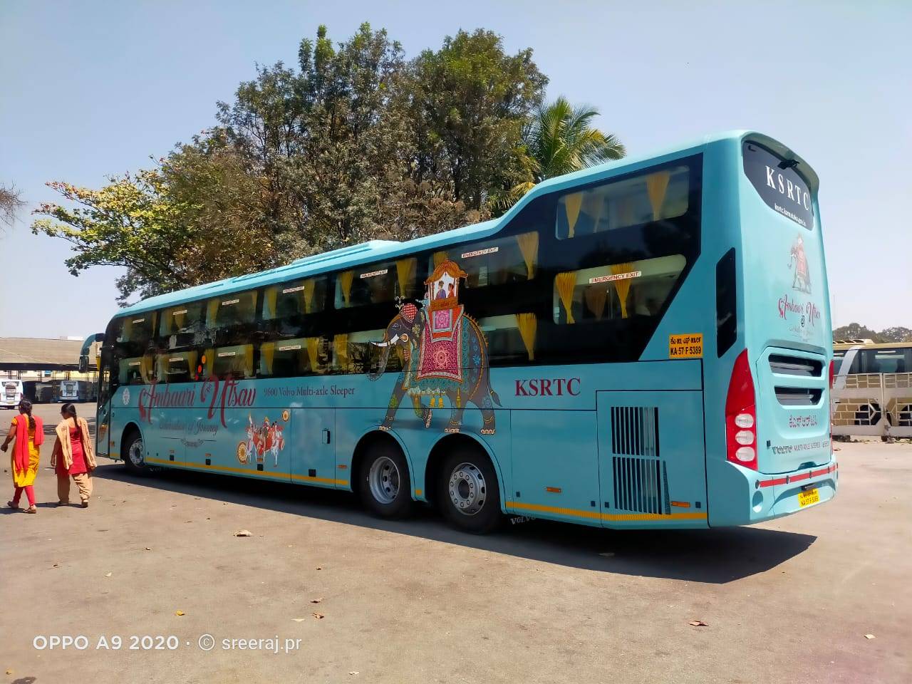 New Karnataka RTC BUS - Inauguration Day - Indian bus time blog
