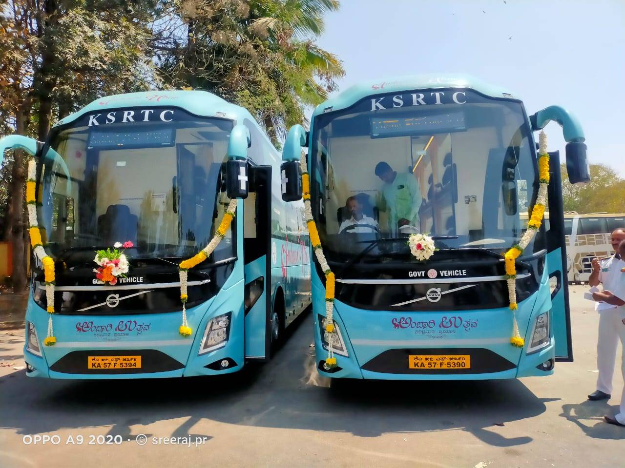 New Karnataka RTC BUS - Inauguration Day - Indian bus time blog